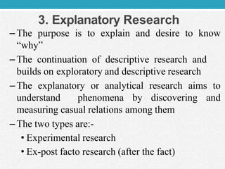 Explanatory, Descriptive and Exploratory Research.pptx