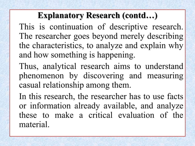 Explanatory, Descriptive and Exploratory Research.pptx