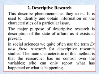 Explanatory, Descriptive and Exploratory Research.pptx