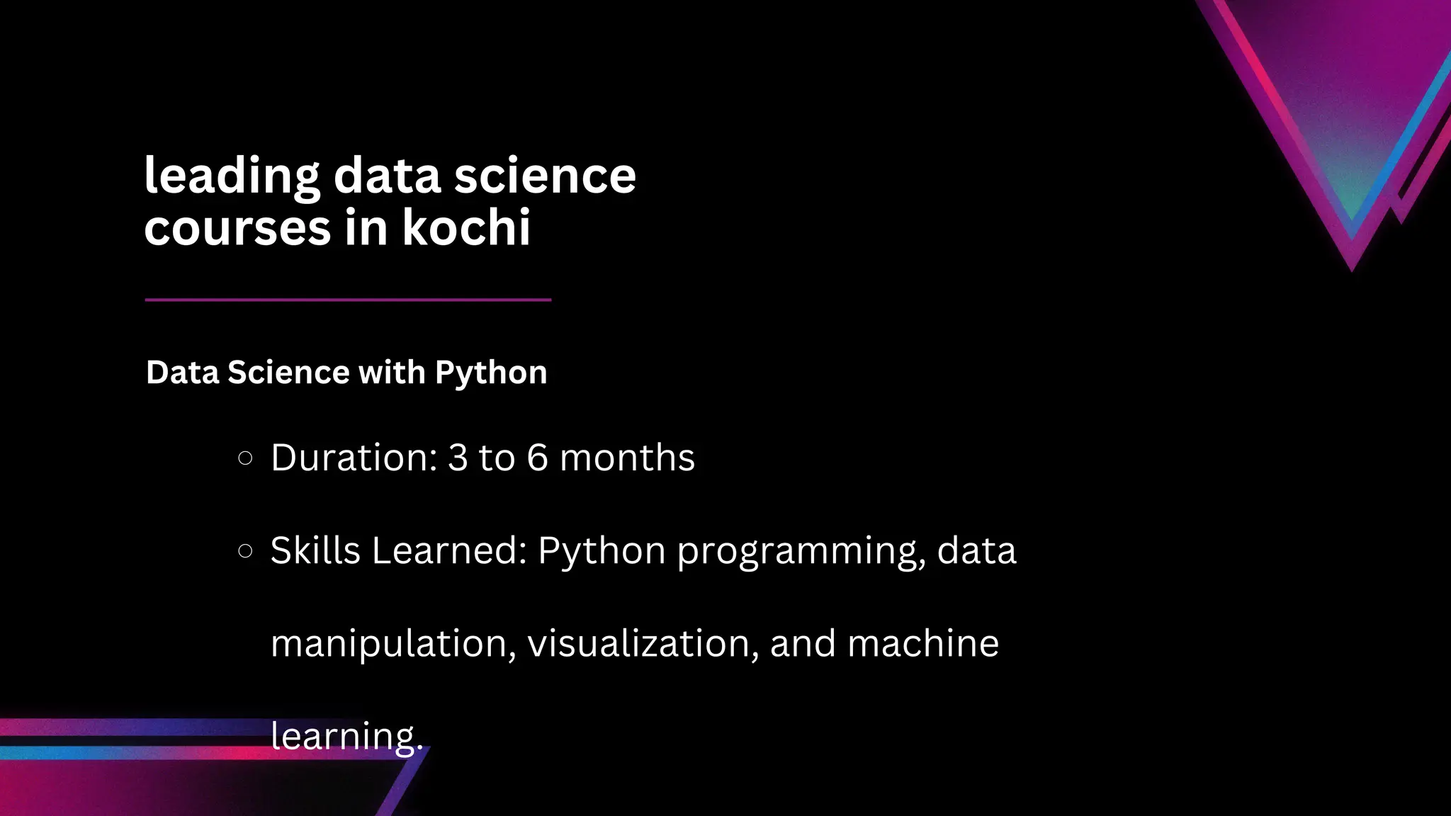 PPT presentation Data science courses in kochi.pdf