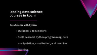 PPT presentation Data science courses in kochi.pdf