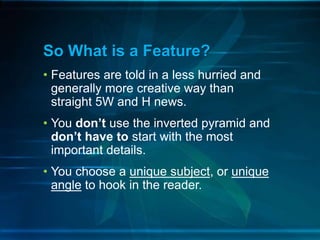 PPT Presentation-Feature Writing.ppt