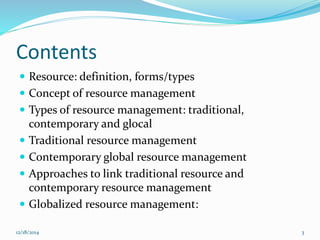 Ppt presentation resource mgmt | PPTX