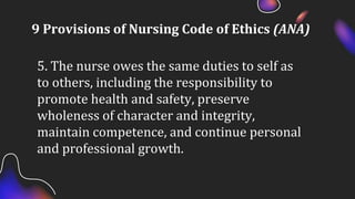 Ethical Dilemma In Nursing