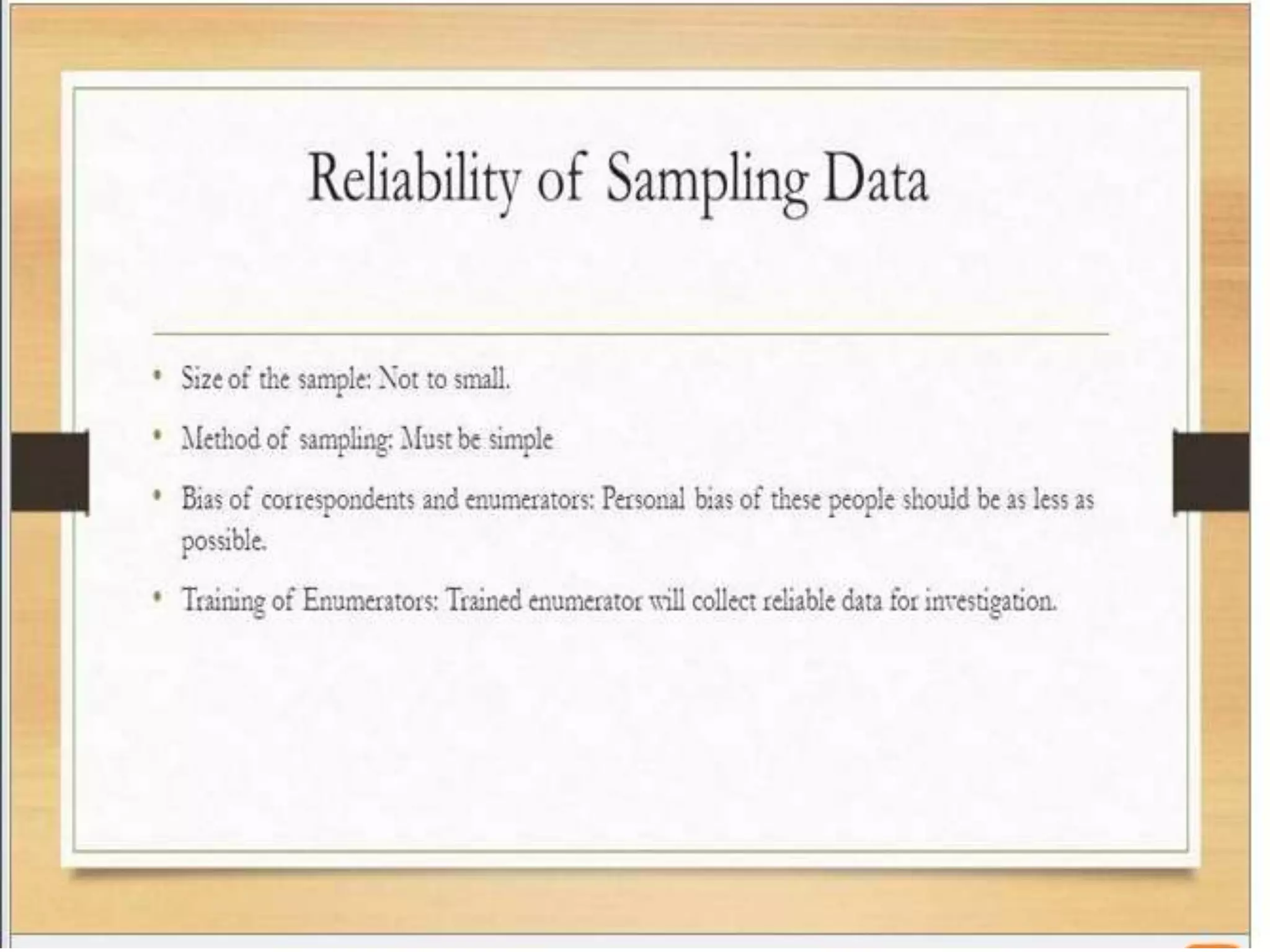 Census And Sample Methods Of Collection Of Data Pptx Science