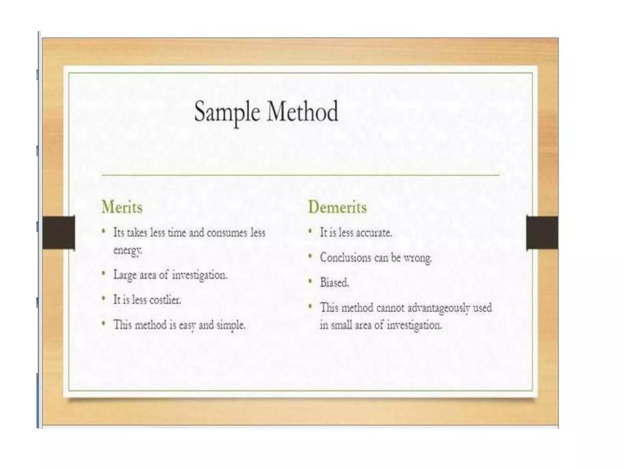 Census & sample methods of collection of data | PPTX | Science