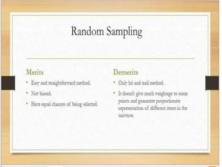 Census & sample methods of collection of data | PPTX | Science