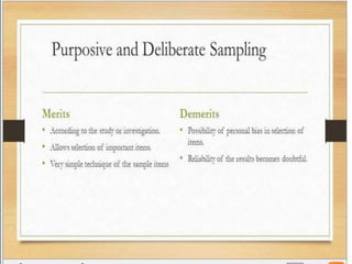 Census & sample methods of collection of data | PPTX | Science