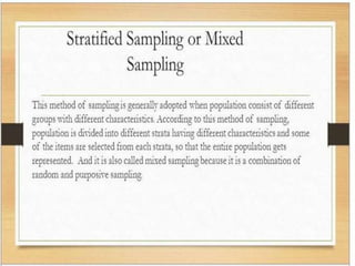 Census & sample methods of collection of data | PPTX | Science