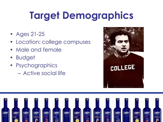 Skyy Vodka Campaign | PPTX | Alcoholic Beverages | Food & Drink