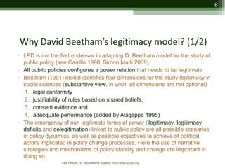Legitimation and Policy Dynamics Approach | PPT