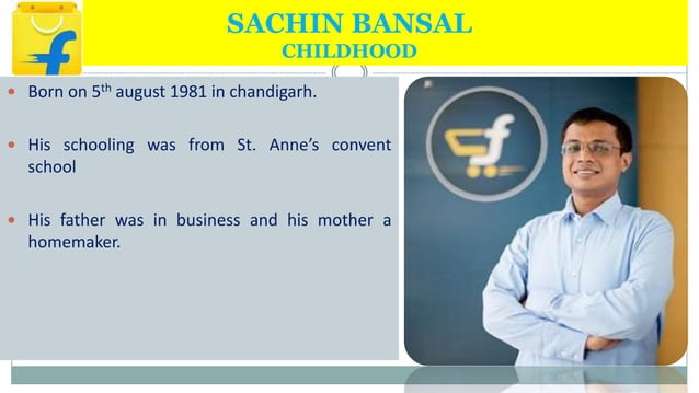 FLIPKART : SACHIN BANSAL & BINNY BANSAL | PPTX