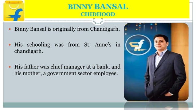 FLIPKART : SACHIN BANSAL & BINNY BANSAL | PPTX