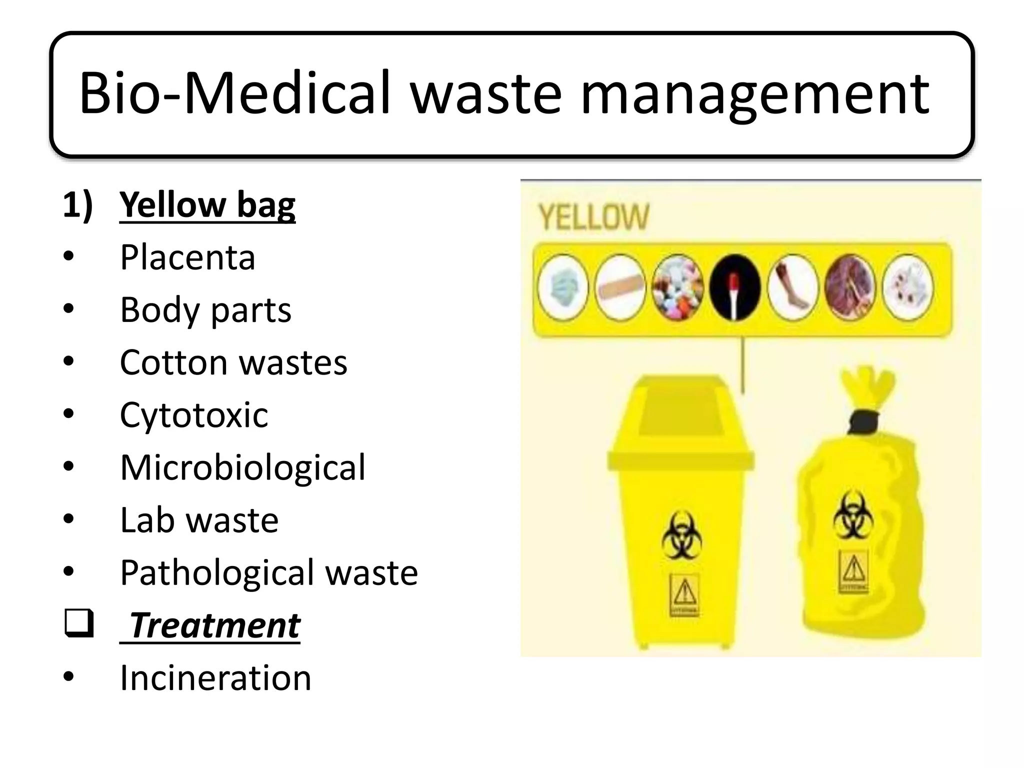 Bio-Medical waste management | PPTX