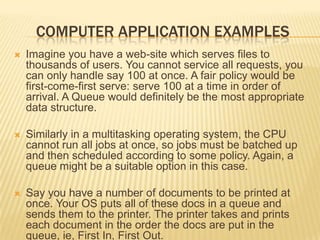 Ppt presentation of queues | PPTX