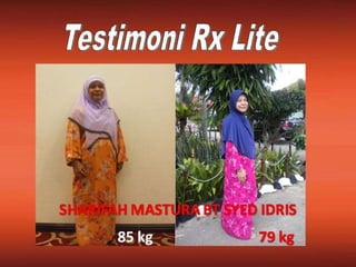 Ppt Presentation Rx Lite (English) Sufie | PPT