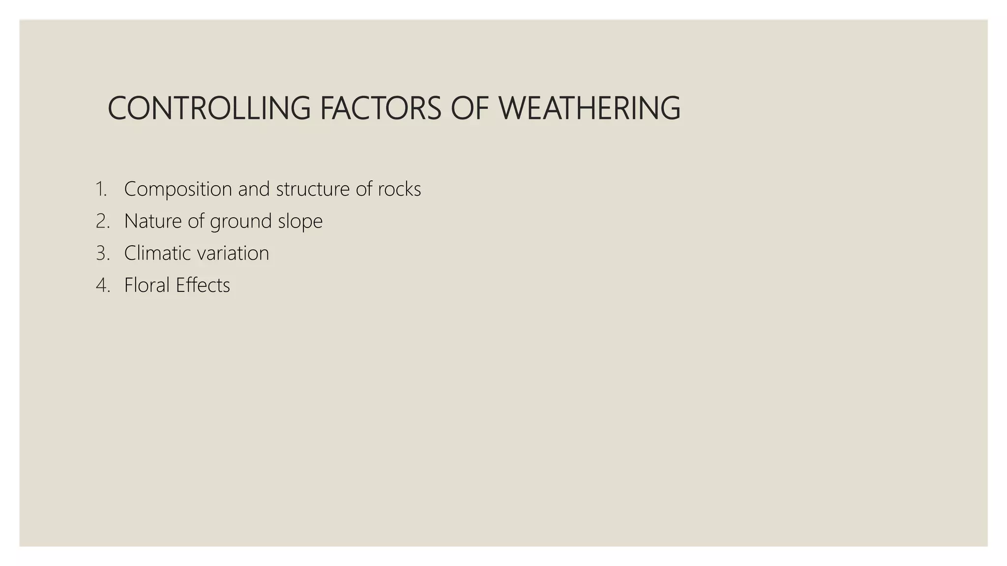 Ppt presentation, weathering | PPTX