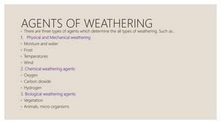 Ppt presentation, weathering | PPTX