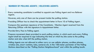 PPT FOR PRESIDING OFFICERS for Election India | PPTX