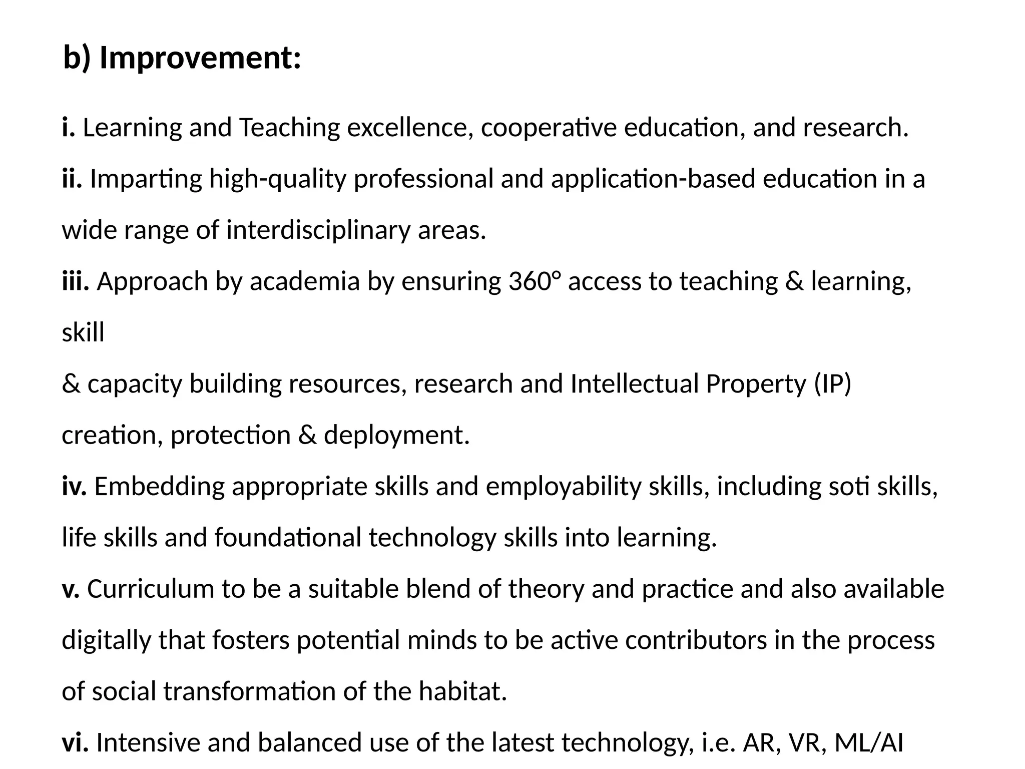 Institutional Development Plans for Higher Educational Institutes | PPT
