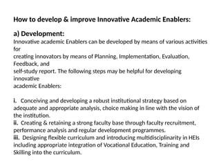 Institutional Development Plans for Higher Educational Institutes ...