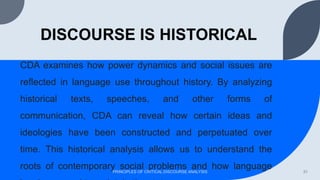 PPT Principles of Critical Discourse Analysis.pptx