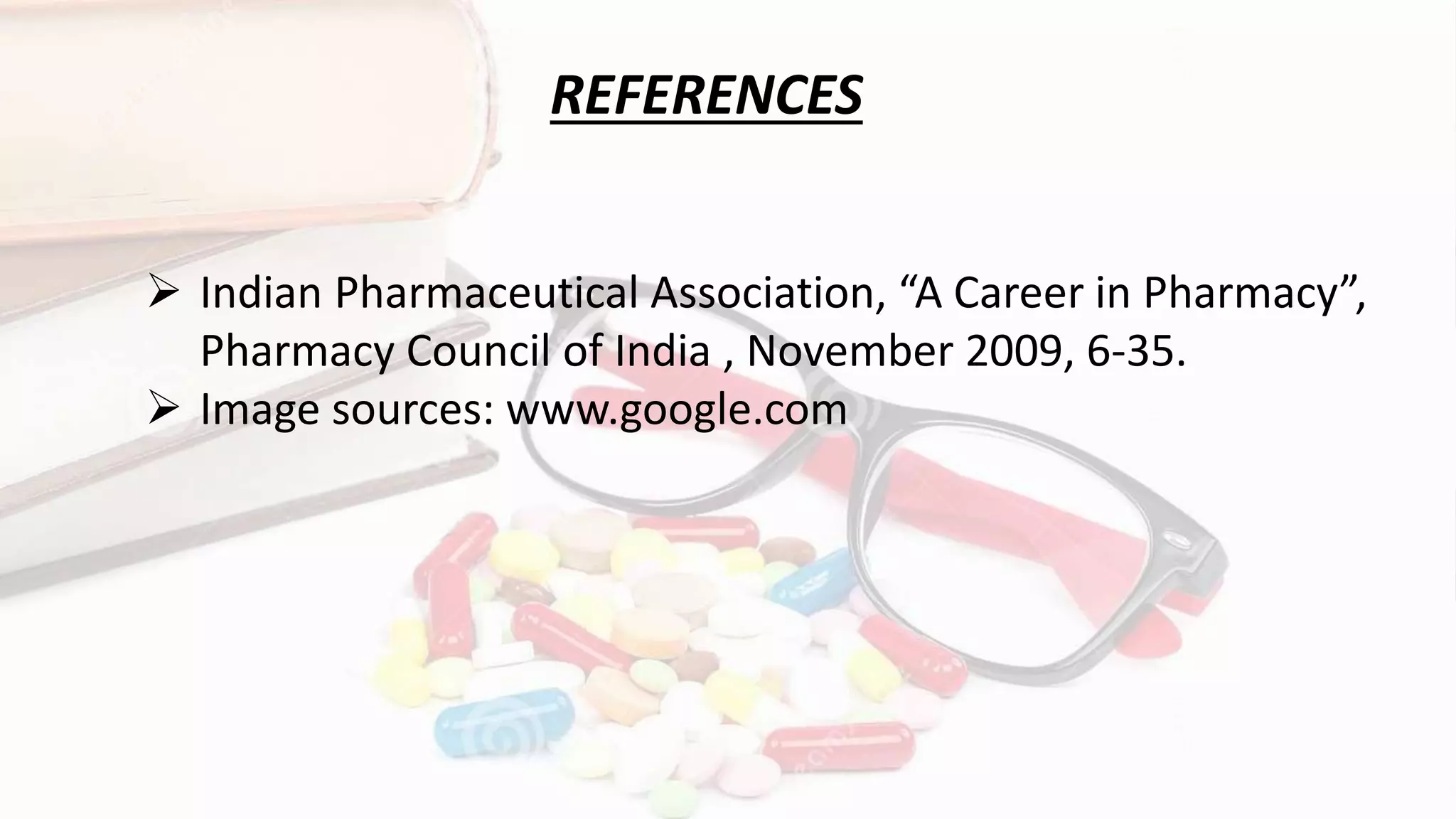 SCOPE OF PHARMACY | PPTX