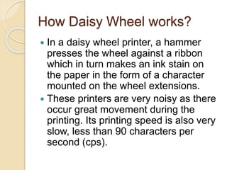 Printer and it's types | PPTX | Desktop Publishing | Computer Software ...