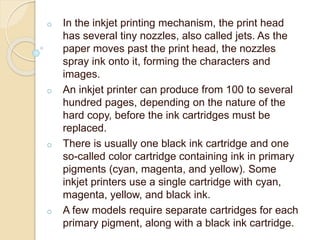 Printer and it's types | PPTX | Desktop Publishing | Computer Software ...