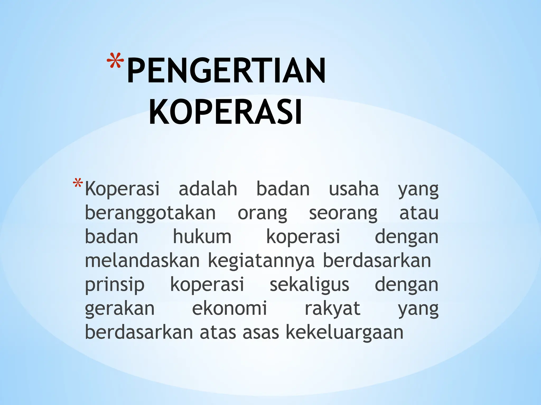 Lambang Koperasi, sejarah dan prinsip-prinsip koprasi | PPTX