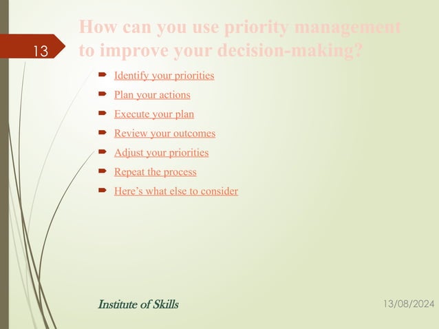 ppt Priority Management.pptx Mk Thakur | PPTX