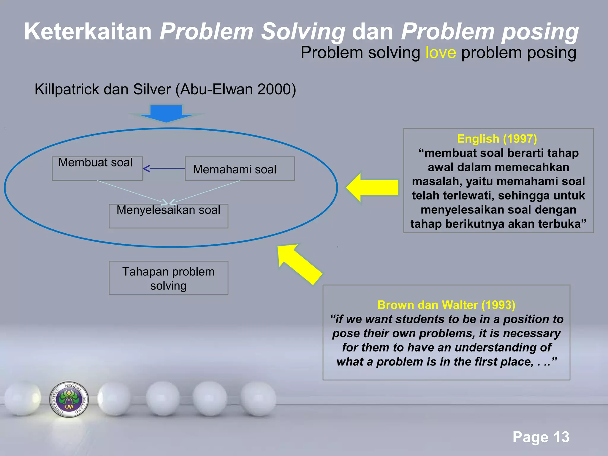 problem posing | PPT