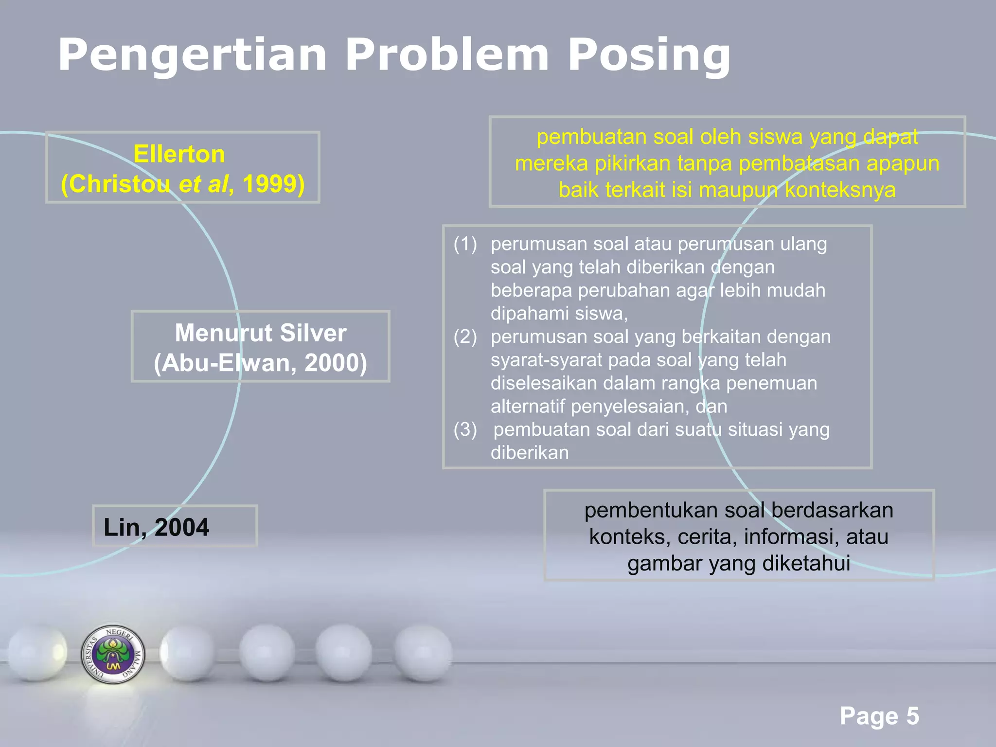 problem posing | PPT