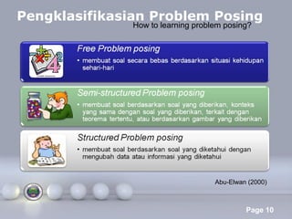 problem posing | PPT
