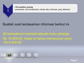 problem posing | PPT