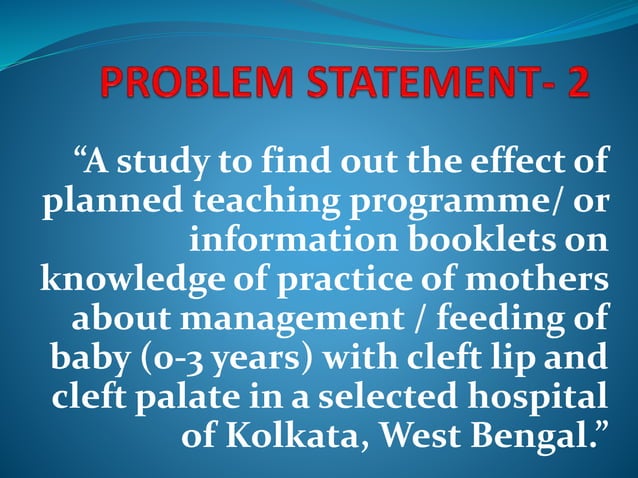 Ppt prob statement | PPT