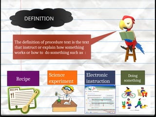 PPT PROCEDURE TEXT.pptx english for 12 grade | PPTX