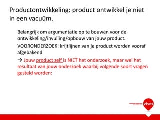 Ppt productontwikkeling | PPTX