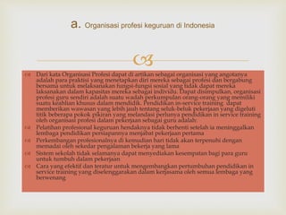 PPT ORGANISASI PROFESI GURU | PPTX