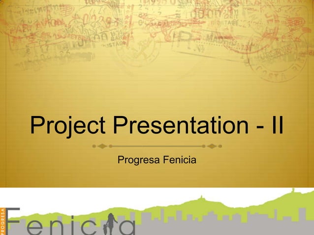 Second presentation | PPT