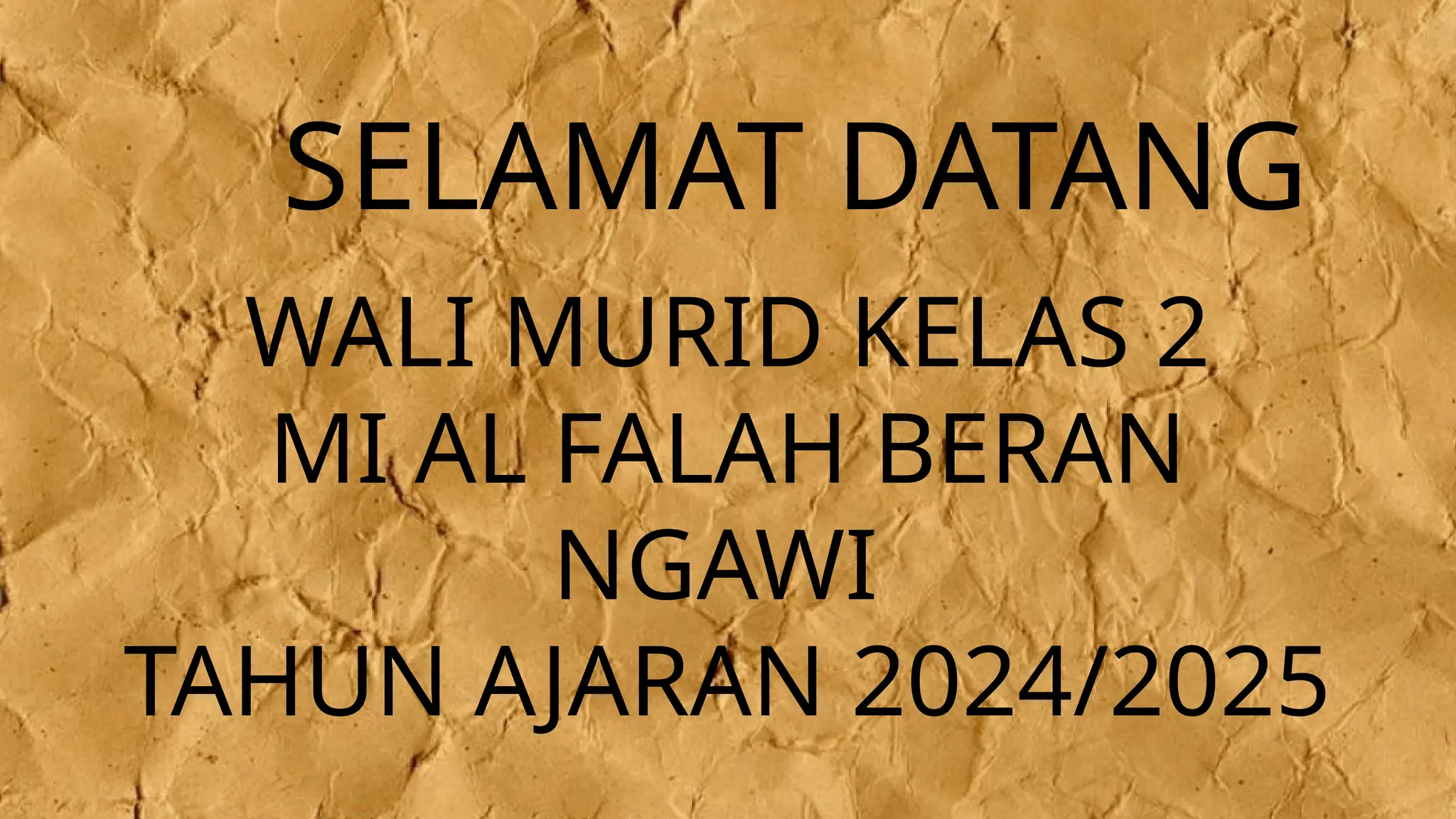 PPT PROG KELAS II JEJANG MI SE INDONESIA | PPTX