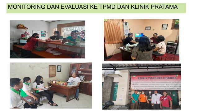 PPT Progres Implementasi hasil dak non fisik kesehatan | PPT