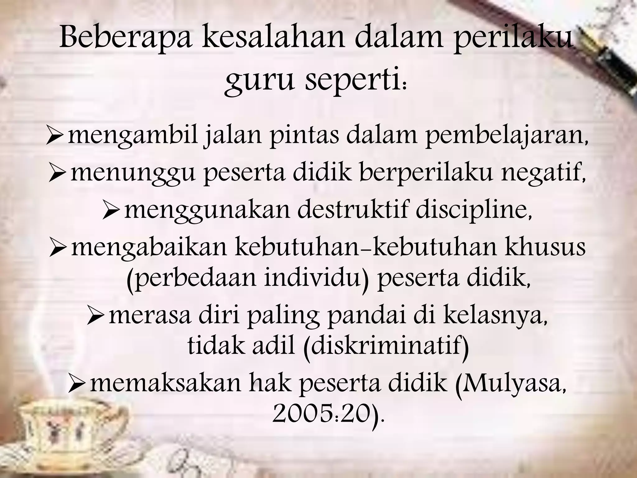 Ppt progresivisme dan perilaku guru | PPTX