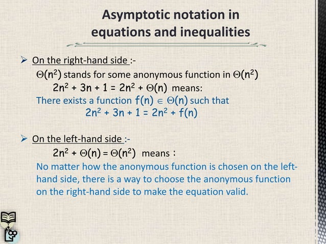 Asymptotic Notation