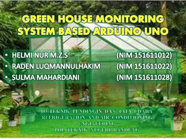 Green House Monitoring System Based On Arduino Uno 1677