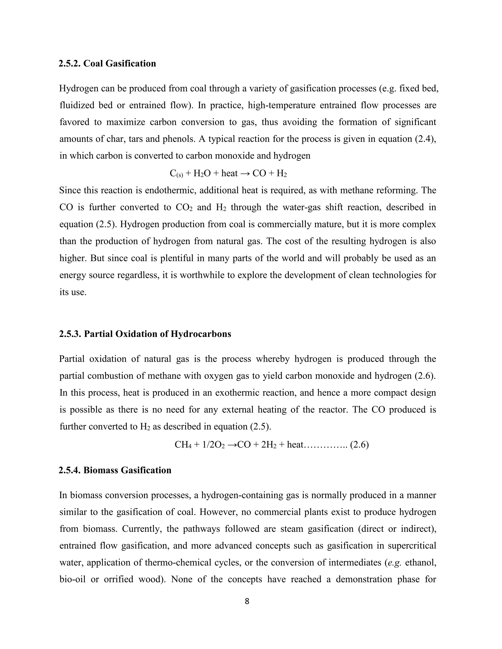 PLANT DESIGN FOR MANUFACTURING OF HYDROGEN BY STEAM METHANE REFORMING ...
