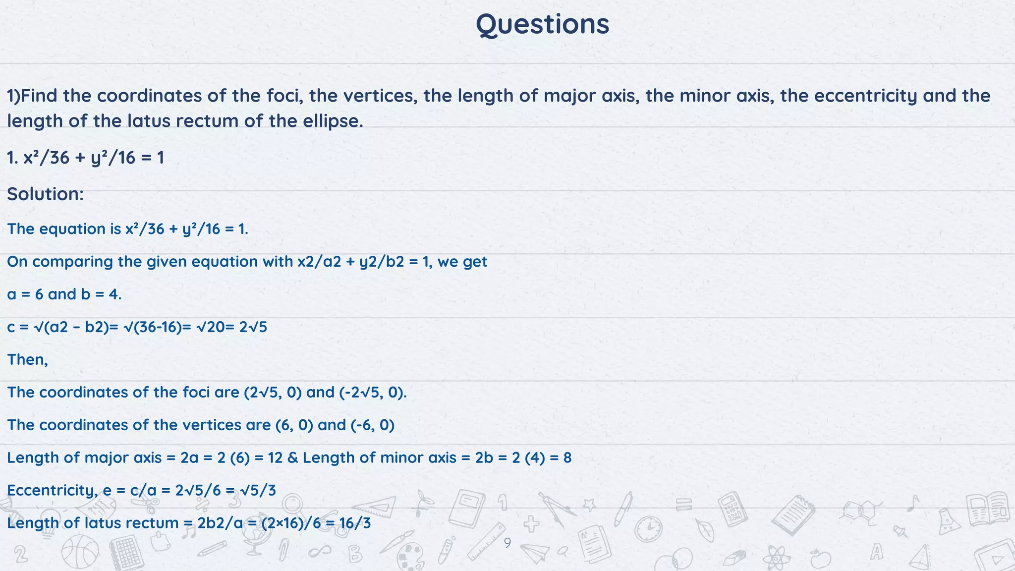 Ellipse Pdf