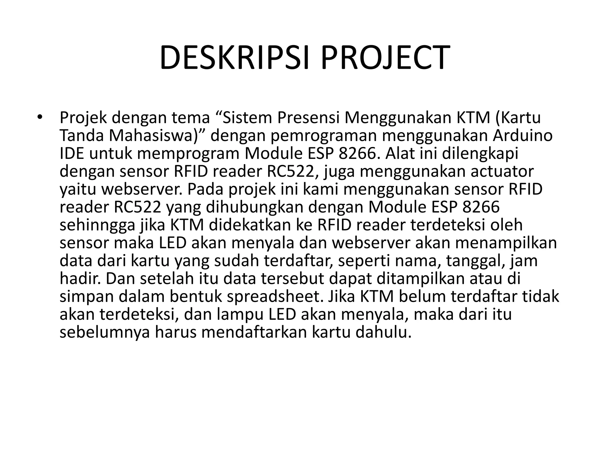 Ppt project kel_3 | PPT