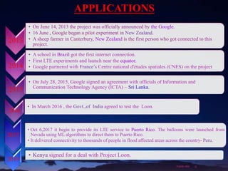 Ppt project loon | PPT