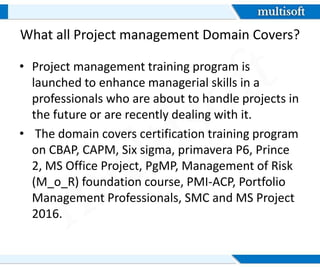 Project Management Domain | PPTX